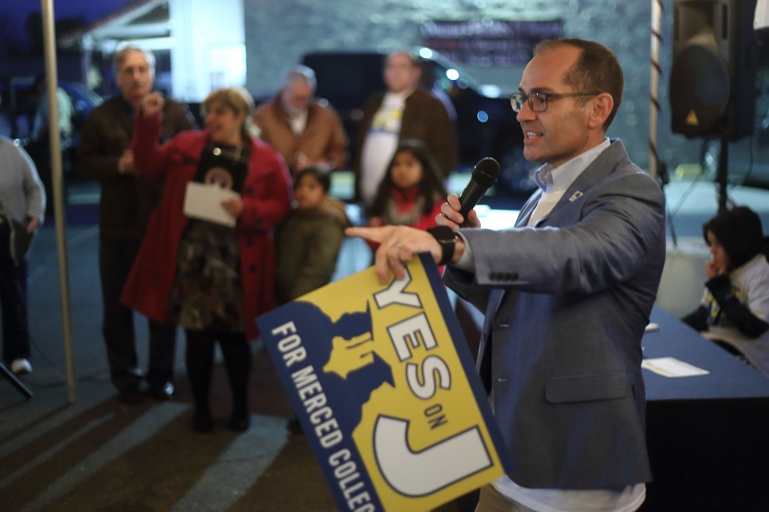 Measure J supporters gather for campaign kickoff — Merced County Times