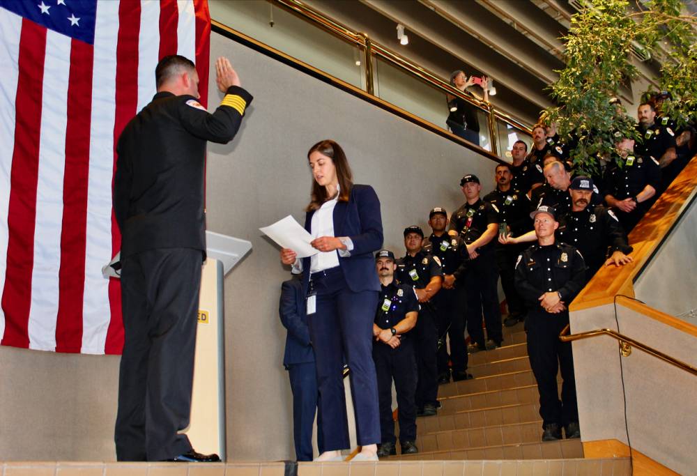 Merced celebrates new fire chief with City Hall ceremony — Merced ...